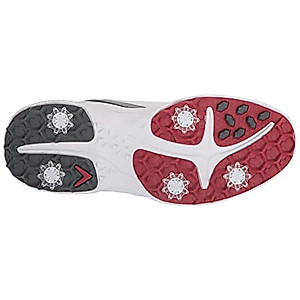 Callaway Men's Solana TRX v2 Golf Shoe, White/Grey, 10.5