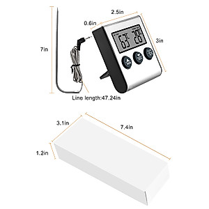 Meat Thermometer Digital for Cooking Precise Oven Temperatures - Accurate Food Thermometer Design