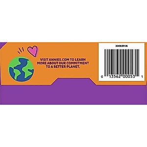 Annie's Organic Cheddar Squares, Baked Cracker Snacks, 7.5 oz