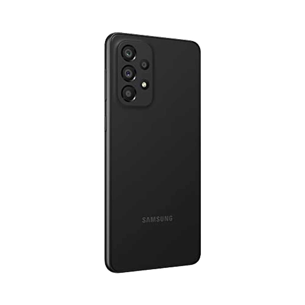 SAMSUNG A33 5G + 4G LTE (128GB+6GB) 6.4" 48MP Quad Camera Factory Unlocked (NOT Verizon Boost At&t Cricket Straight) SM-A336M/DSN (25W Charging Cube Bundle, Awesome Black)