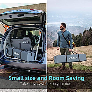 Projector Screen, KSAN Outdoor HD 4K Projector Screen with Stand 150 Inch, Portable 3D Fast-Folding Giant Projector Projection Screen for Party Home Theater Cinema (16:9)