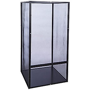 Zoo Med ReptiBreeze Open Air Screen Cage, Extra Large, 24 x 24 x 48-Inches