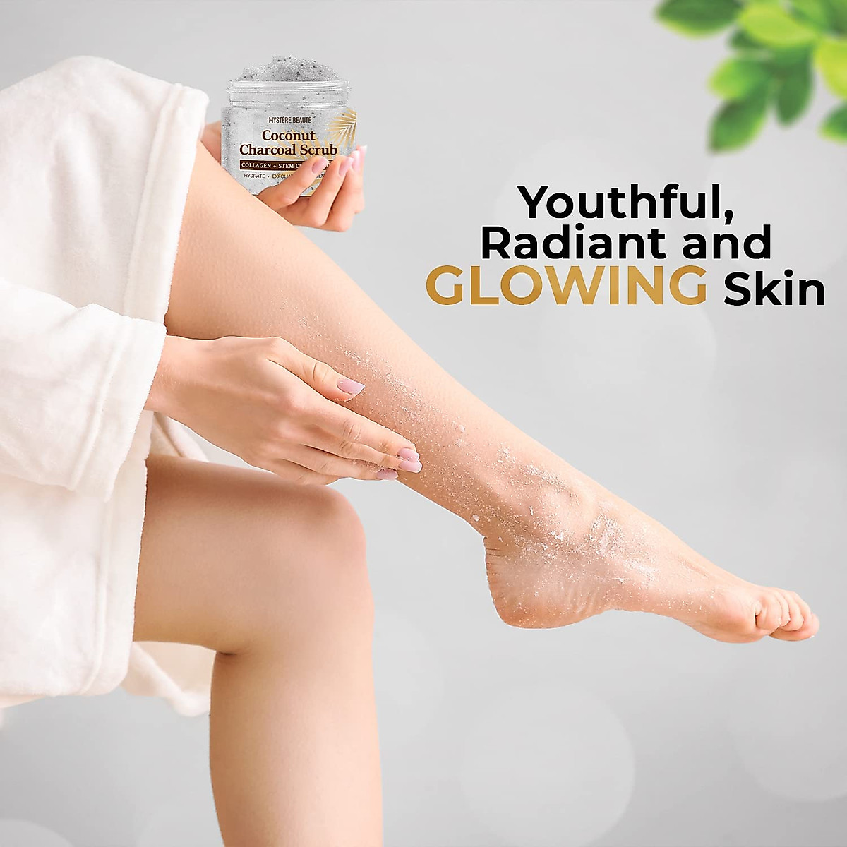 Himalayan Rose Scrub and Coconut Charcoal Scrub - Bundle