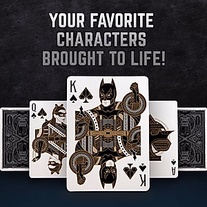 theory11 The Dark Knight Trilogy Premium Playing Cards - Officially Licensed Batman Theme Deck