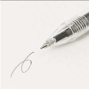 Muji Erasable Pen (Black)
