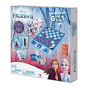 Disney Frozen 2 6-in-1 Game House for Kids and Families