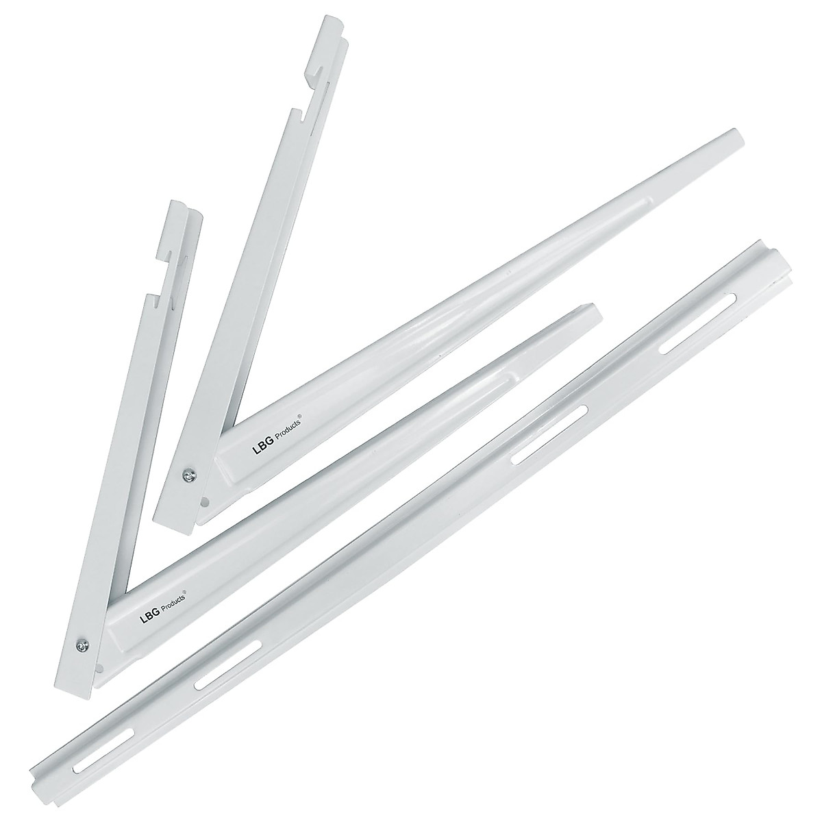 AC Parts Mini Split Air Conditioner Bracket, Wall Mounting Support Brackets for 9000 BTU - 36000 BTU Ductless AC Condenser Units,Support up to 440lbs, Heavy Duty