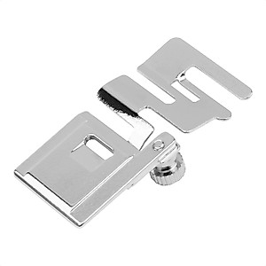 VANICE Domestic Sewing Machine Presser Foot Elastic Snap On Cord Band Fabric Stretch Foot for Brother, Singer, Feiyue, Janome, Juki, etc