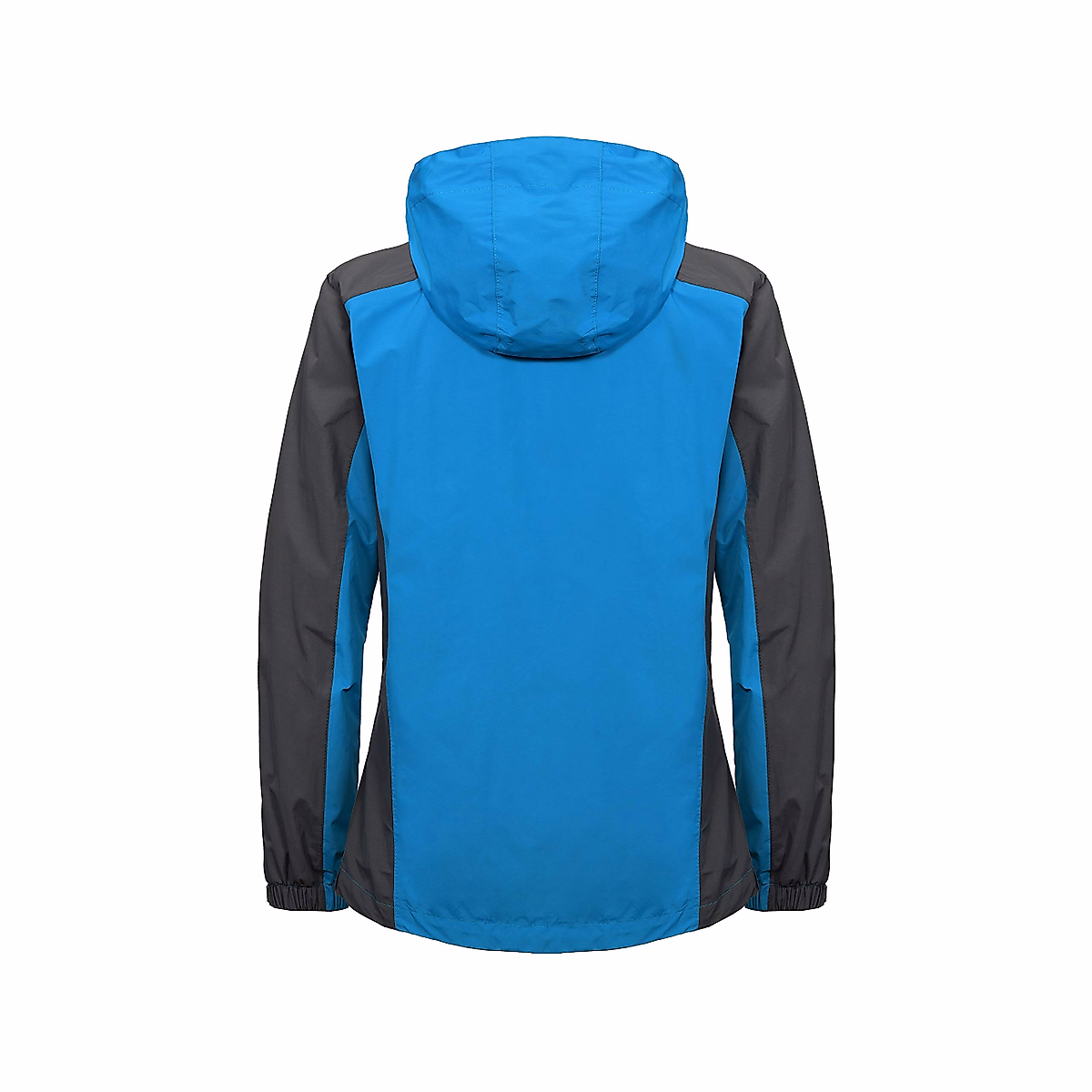 Little Donkey Andy Women's 3 in 1 Winter Ski Jacket Warm Fleece Liner Jacket Waterproof Windproof Snow Coat & Detachable Hood Blue/Grey M