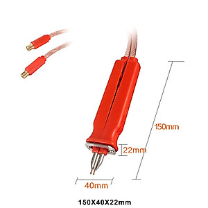 LICHIFIT Professional Hand-held Spot Welding Pen Adjustable DIY HB-70B Battery Welder Pen for 709 Series Spot Welding Machine