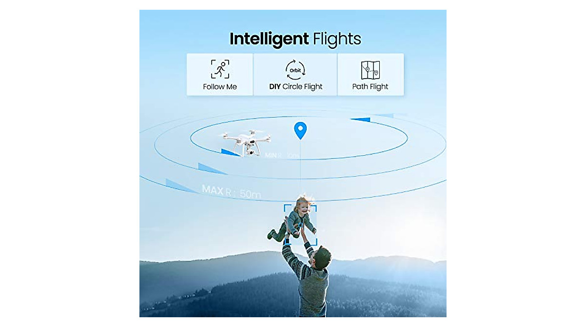 Potensic Dreamer Pro 4K Drone: 3-Axis Gimbal, 2KM FPV