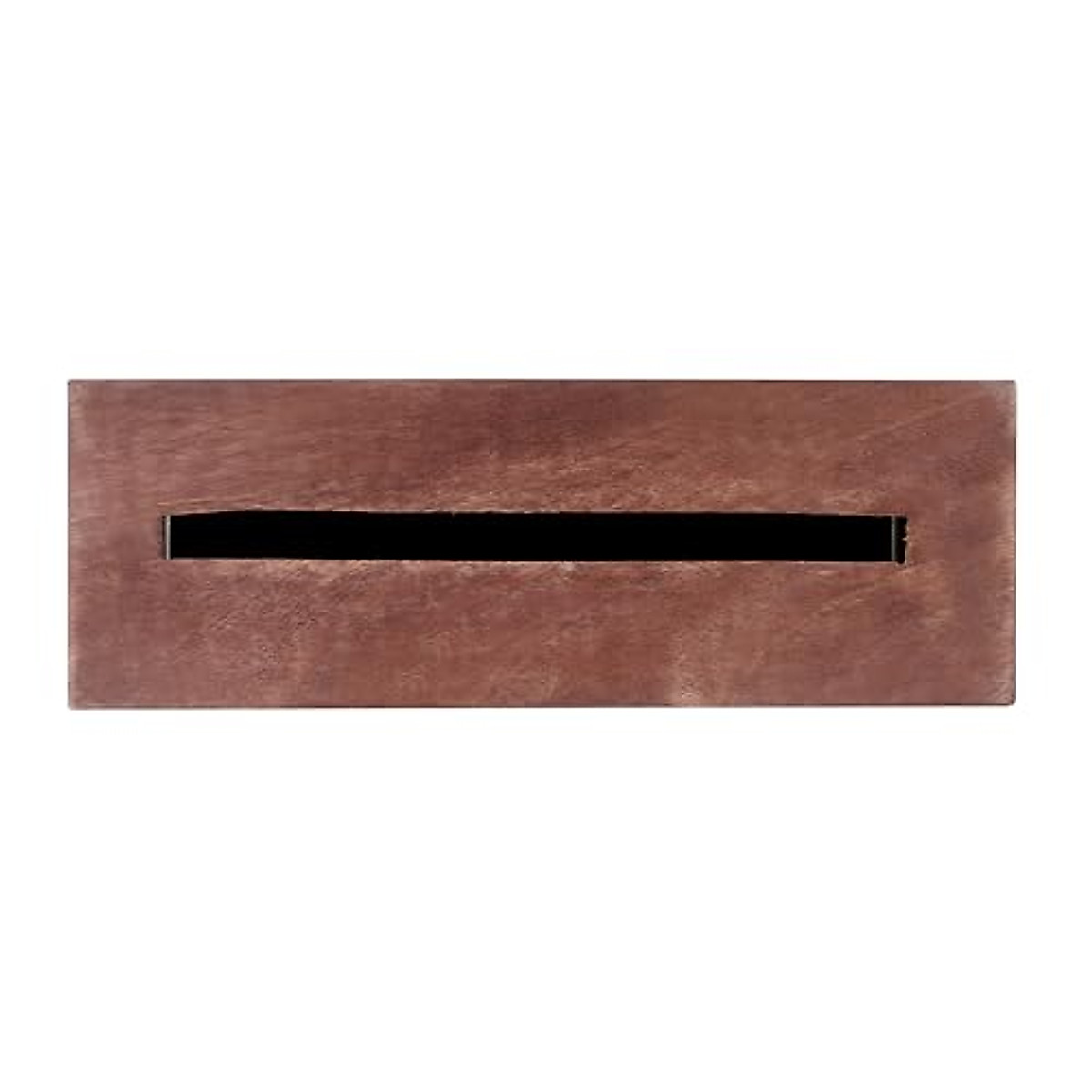 Eximious India Wedding Card Box with Card Slit and Lock 12"X10"X4.5"- Gift Wishing Well Card Box for Weddings, Receptions, Birthdays, Graduations, Baby Showers, Honeymoon Funds KHNDCNC (Walnut)