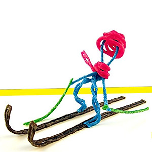 Wikki Stix Travel Fun Pak, 24 and 8-Page idea Booklet and playboard, Made in The USA!