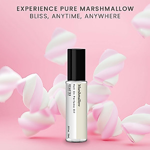 DEMETER Marshmallow Roll On Perfume Oil, 0.33 Oz, Long-Lasting