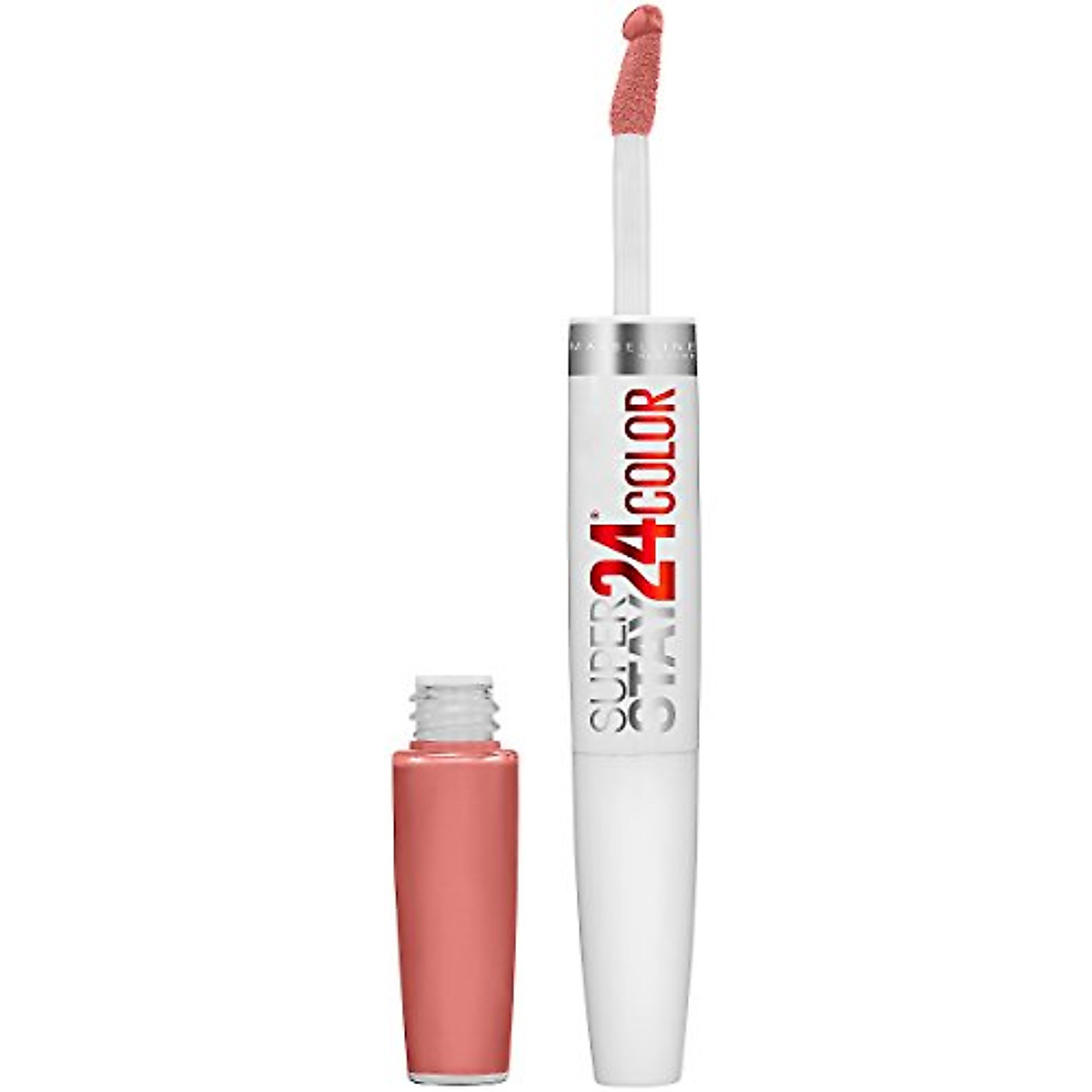 Maybelline SuperStay 24, 2-Step Liquid Lipstick, Loaded Latte