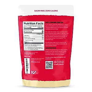 Lakanto Golden Monk Fruit Sweetener with Erythritol - Raw Cane Sugar Substitute, Coffee Tea, Baking, Zero Calorie, Keto Diet Friendly, Zero Net Carbs, Extract, Sugar Replacement (Golden - 3 lb)