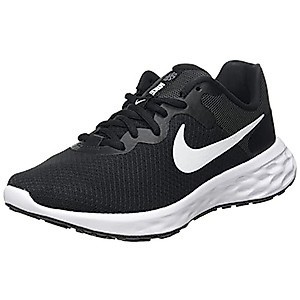 Nike Women's Revolution 6 Nn Shoes, Black/Dark Smoke Grey/Cool Gre, 10