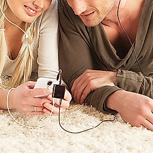 iLuv (i111) 2-Way Splitter Adapter with Independent Volume Control/Mute for iPhone, iPad Air, iPad Mini, Samsung Galaxy, other smartphones and Other 3.5mm Devices