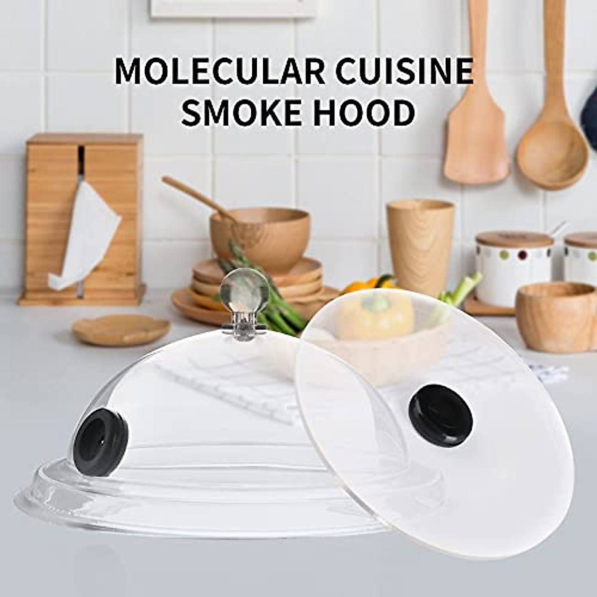 Portable Smoking Gun Handheld Cocktails Smoker and Smoking Cloche Dome Cover and Smoking Gun Cup Covers Set