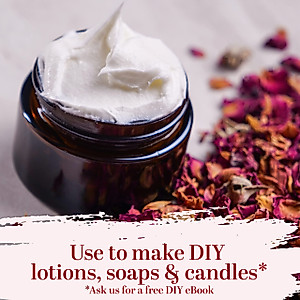 Dried Rose Petals | Edible, Food Grade Red Petals for Cooking and Tea | Suitable for Soap Making, Infused Oils, Lipgloss, Bath Bombs, Bath, Wedding Confetti | 4 oz by Better Shea Butter