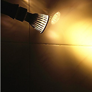 MR16 LED Bulbs MR16 3W LED Warm White Light Bulbs GU5.3 MR16 LED Bulbs 12V 3W LED Spotlight Bulbs for for Landscape Recessed Track Lighting,20W Halogen Equivalent,Pack of 10