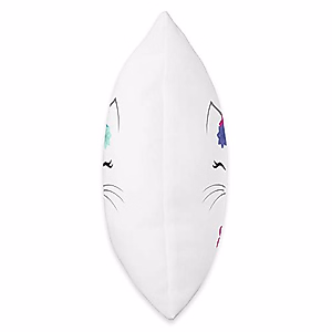 Cat Unicorn Eliana Name Gifts Eliana Name Gift Girls Cat Unicorn Bedroom Decor Throw Pillow, 16x16, Multicolor