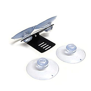 Ramtech Car Windshield Mount Bracket + 4 Suction Cups Kit for Radar Laser Detector for Escort Passport 4200 4500 4600 5000 6800 7500 7500s 8500 8500 X50 9500i 9500ix C65 S55 SC55 X70 X80, WMLK