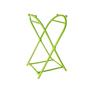 Kichvoe Desktop Stand Trash Bags Holder Stand: Trash Rack Plastic Bag Shelf Portable Hanging Garbage Wire Folding Shelves Indoor Outdoor Random Color Desktop Shelf