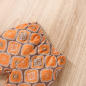 Toddler Girl Summer Clothes Baby Boho Outfit Strap Crop Cami Top Bell Bottom Pants Set Floral Groovy Clothing (White&Yellow,2-3T)