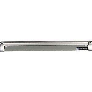 San Jamar CK6518A Anodized Aluminum Slide Check Rack, 18" Length x 3/4" Width x 2" Height