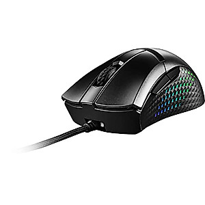 MSI Clutch GM51 Lightweight Wireless Gaming USB RGB Adjustable up to 26000 DPI Desktop Laptop Gaming Mouse (Clutch GM51 Lightweight Wireless)