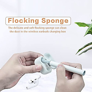 Paiholy Cleaner Kit for Airpods Pro 1 2 3, Multifunction Bluetooth Earbuds Cleaning Pen with Soft Brush, 3 in 1 Cleaning Tools for Airpods, Wireless Earphones Case, Camera and Mobile Phone