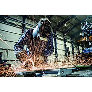 Metabo - 5" Variable Speed Angle Grinder - 2, 800-9, 600 Rpm - 13.5 Amp W/Electronics, High Torque, Lock-On (600562420 15-125 HT), Concrete Renovation Grinders/Surface Prep Kits/Cutting,Green