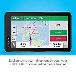Garmin zūmo XT, All-Terrain Motorcycle GPS Navigation Device, 5.5-inch Ultrabright and Rain-Resistant Display (Renewed)