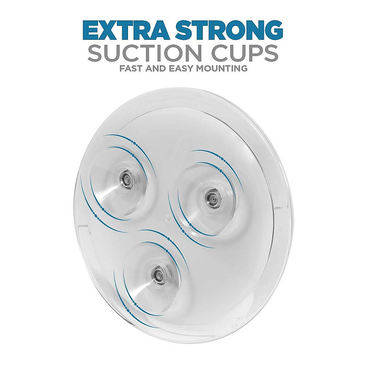 10X Magnifying Mirror & Slant Tweezers Set Makeup Application & Eyebrow Removal Essentials | Round Mirror With 3 Suction Cups & Stainless Steel Slant Tip Tweezer Use for Makeup Application 6 Inch