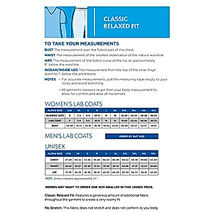 Landau Women's Labwear 3155 White 16