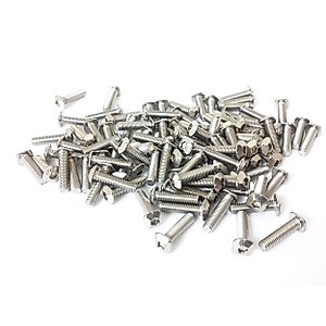 Makerbeam M3 Bolts with Square Head, 12mm 100 pcs and 25mm 25pcs
