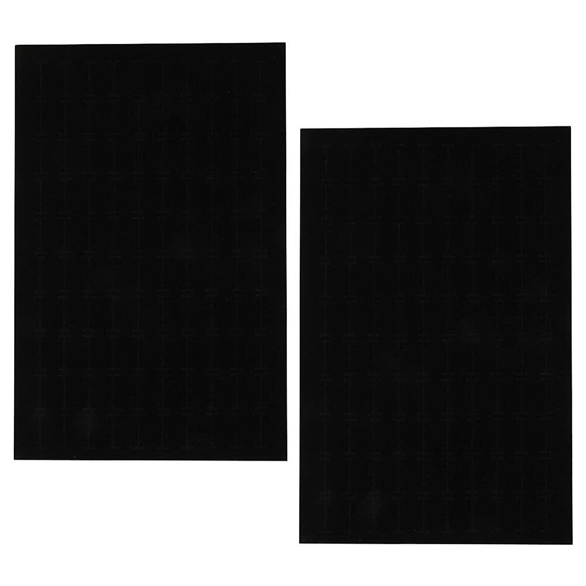 Beavorty 2pcs Box Jewelry Sponge Pad showcase display for selling jewelry drawer insert foam jewelry inserts necklace foam insert storage drawer jewelry supplies earrings ring frame