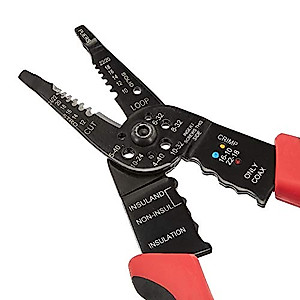 Amazon Basics Multi-Purpose Wire Stripper and Cutter