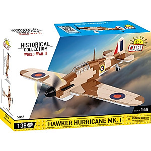 COBI Historical Collection WWII Hawker Hurricane Mk. I Plane