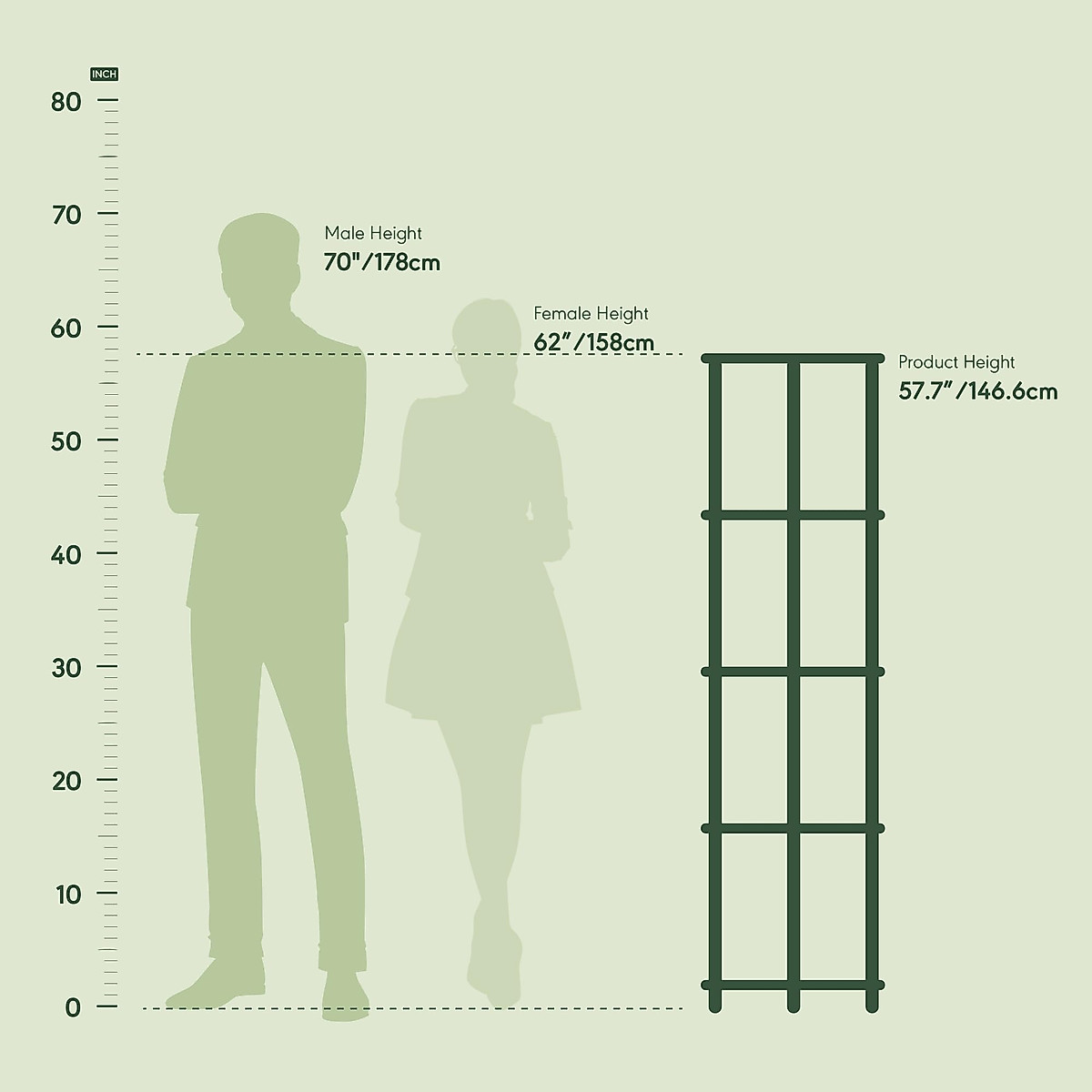 Furinno Turn-N-Tube 5 Tier Corner Display Rack Multipurpose Shelving Unit, 1-Pack, Dark Walnut