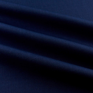 60" Poly Cotton Broadcloth Navy, Fabric by the Yard