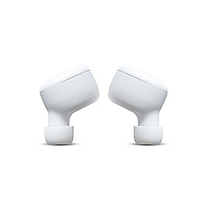 Soul Electronics ST-XS Superior High Performance True Wireless Earphones, Bluetooth Earbuds w/Charging Box, with Microphone for Android, Samsung & iPhone (White)