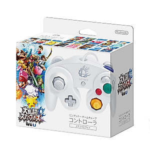Nintendo Super Smash Bros. White Classic Gamecube Controller