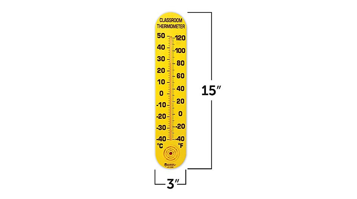 Learning Resources Classroom Thermometer for Kids