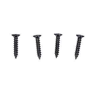 Tyenaza Barn Door Handle, Black Carbon Steel Interior Wooden Door Matte Handle for Wooden Gate Shed Cabinet Door