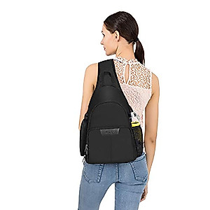 MOSISO Camera Bag Sling Backpack, Full Open Camera Case with Tripod Holder&Rain Cover&Modular Insert for DSLR/SLR/Mirrorless Camera Compatible with Canon/Nikon/Sony/Fuji, Black