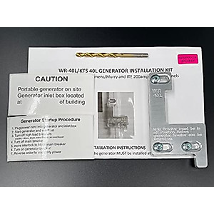 Generator Interlock Kit Compatible with Siemens/Murray/ITE 150 Amp or 200 Amp Service Panel