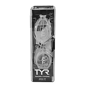TYR Tracer x Racing, Clear, One Size