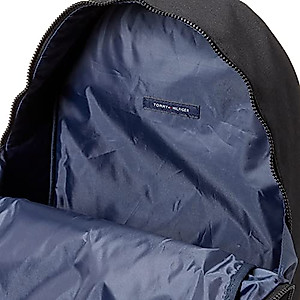 Tommy Hilfiger mens Ardin Backpack, Th Deep Black, One Size US